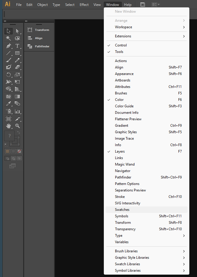 How do I import the Roland Special colour Swatches