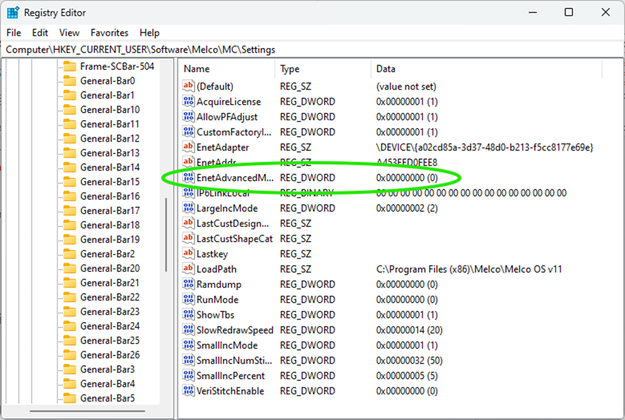 Melco connection troubleshooting