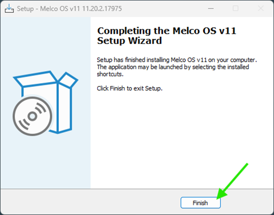 Melco OS Installation Guide